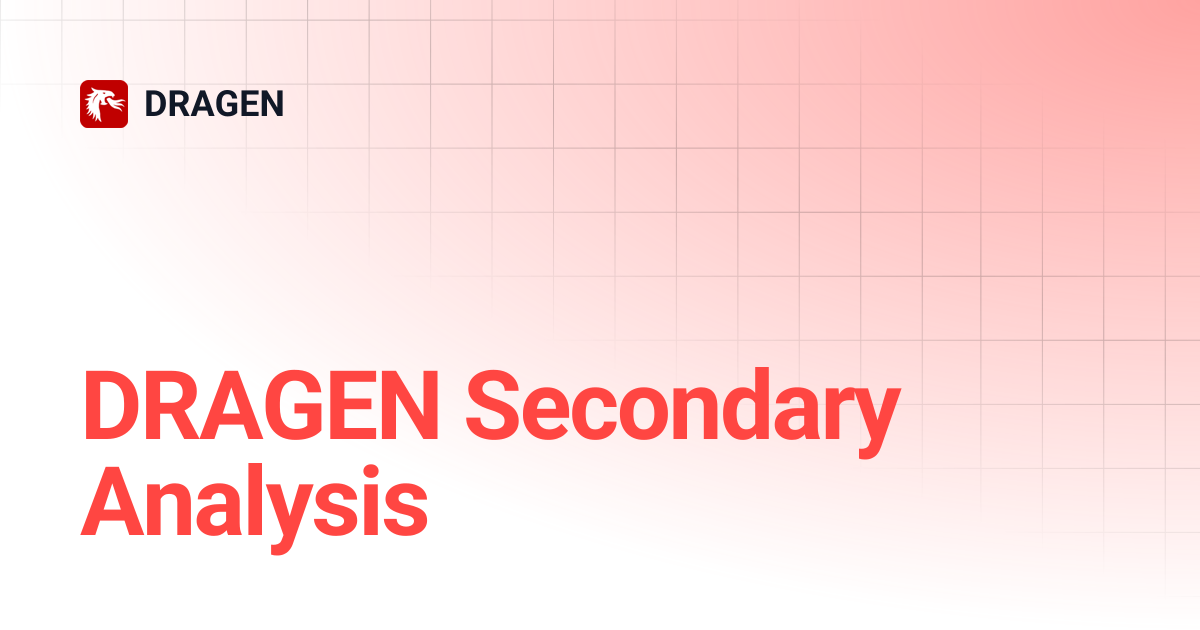 DRAGEN Secondary Analysis | DRAGEN v4.3 | DRAGEN